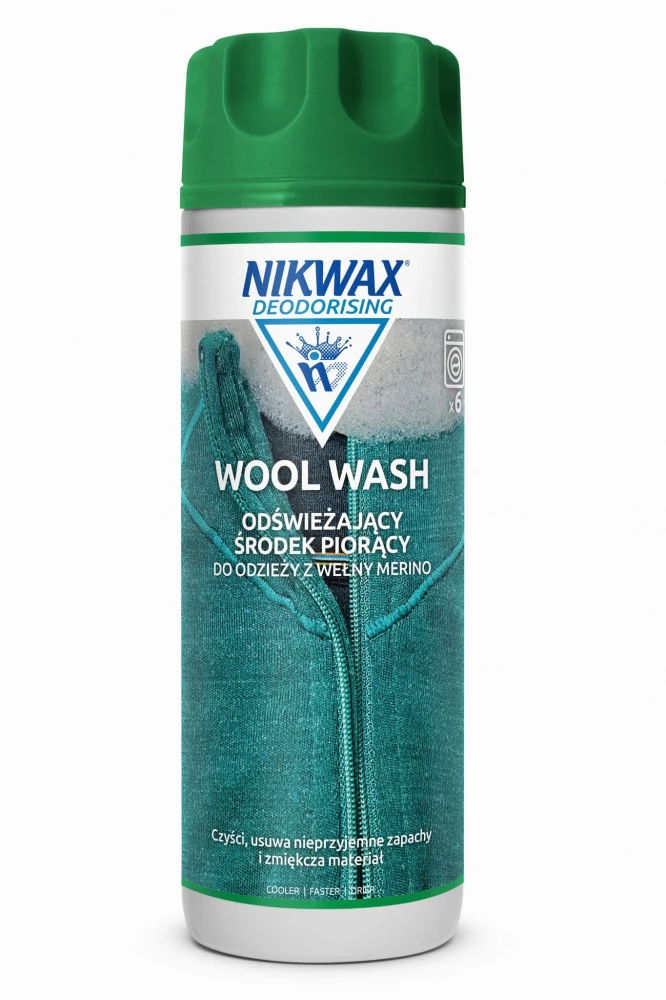 Płyn do prania wełnianej bielizny termoaktywnej Nikwax Wool Wash 300 ml ...